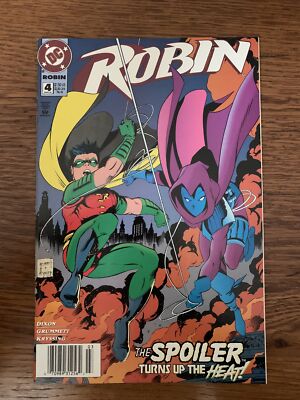 Vintage 1994 DC Comics Robin #4 Spoiler NM | eBay
