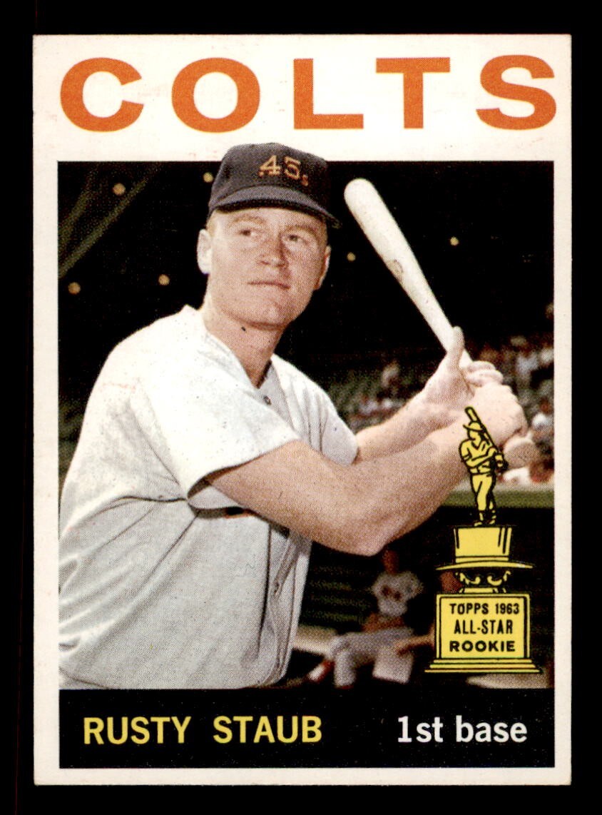 1964 Topps Baseball #109 Rusty Staub EX/MT *d4 | eBay