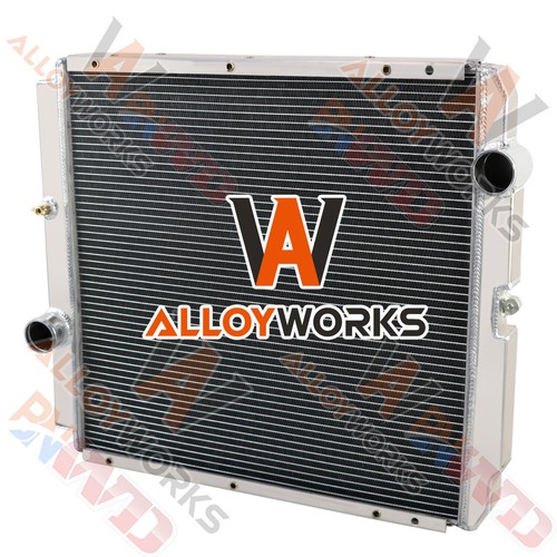 2 Row Aluminum Radiator For 1997-2004 Mitsubishi Truck Fuso FE FG FH 3 ...