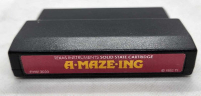 Texas Instruments TI-99 4A computer cartridge, A-Maze-Ing untested | eBay