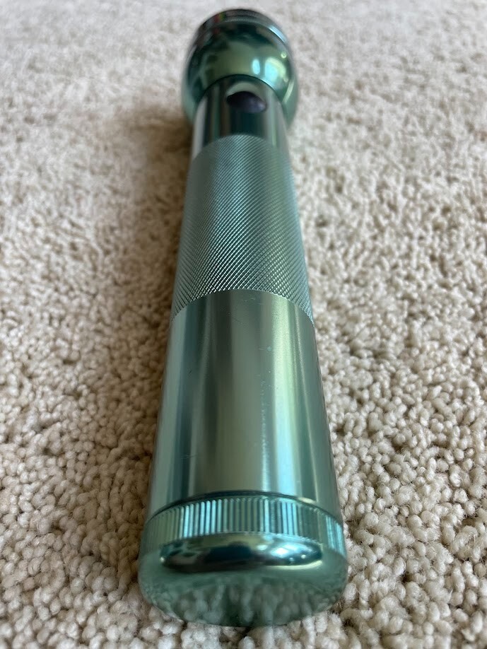 Vintage jade green Maglite 2D cell flashlight | eBay