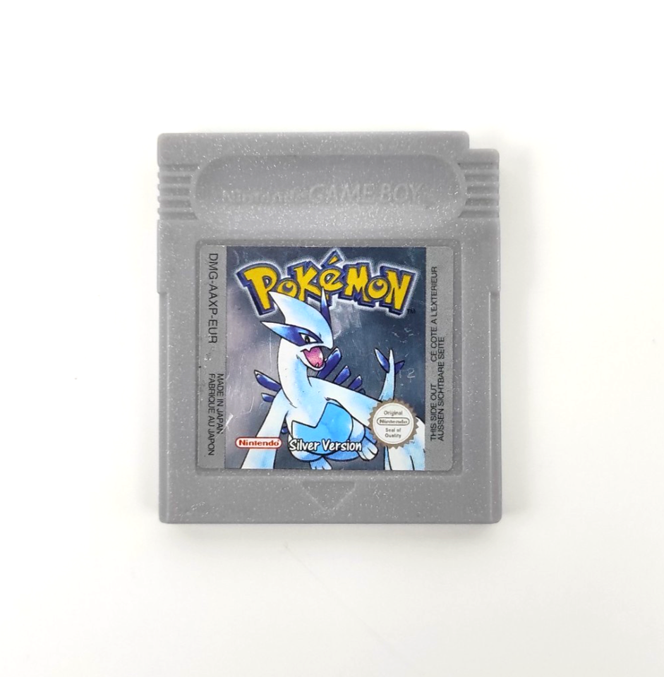 Pokemon Silver Nintendo Game Boy Color Authentic New Save Battery PAL ...