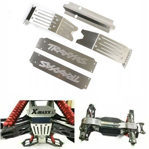 Metal Front Rear Chassis Skid Plate Armor for TRAXXAS X-Maxx Xmaxx 6S ...
