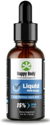 Liquid MSM Drops by Happy Body The Highest MSM Content in Liquid MSM ...