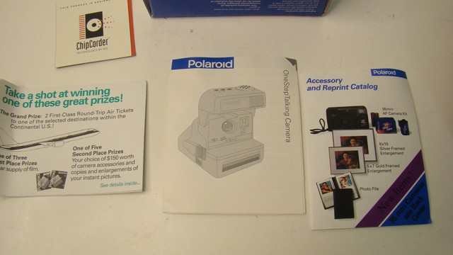 Polaroid OneStep Talking Camera Instant Film Camera for sale online | eBay