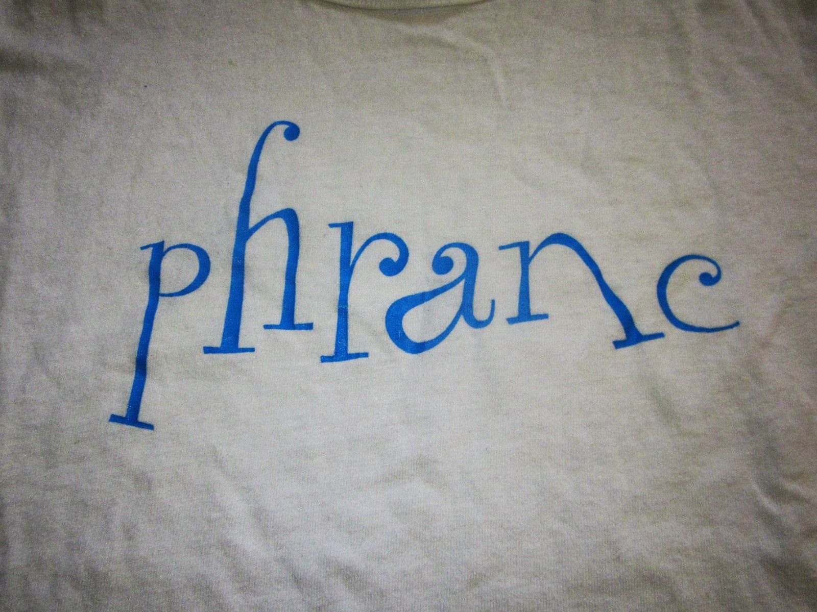 PHRANC FOLK SINGER VINTAGE 80S TEE SHIRT PUNK ROCK CASTRATION SQUAD ...