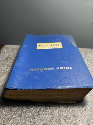 HITACHI SEIKI HC400-40 CNC MILL F-11M ELECTRIC WIRING DIAGRAM MICON-16 ...