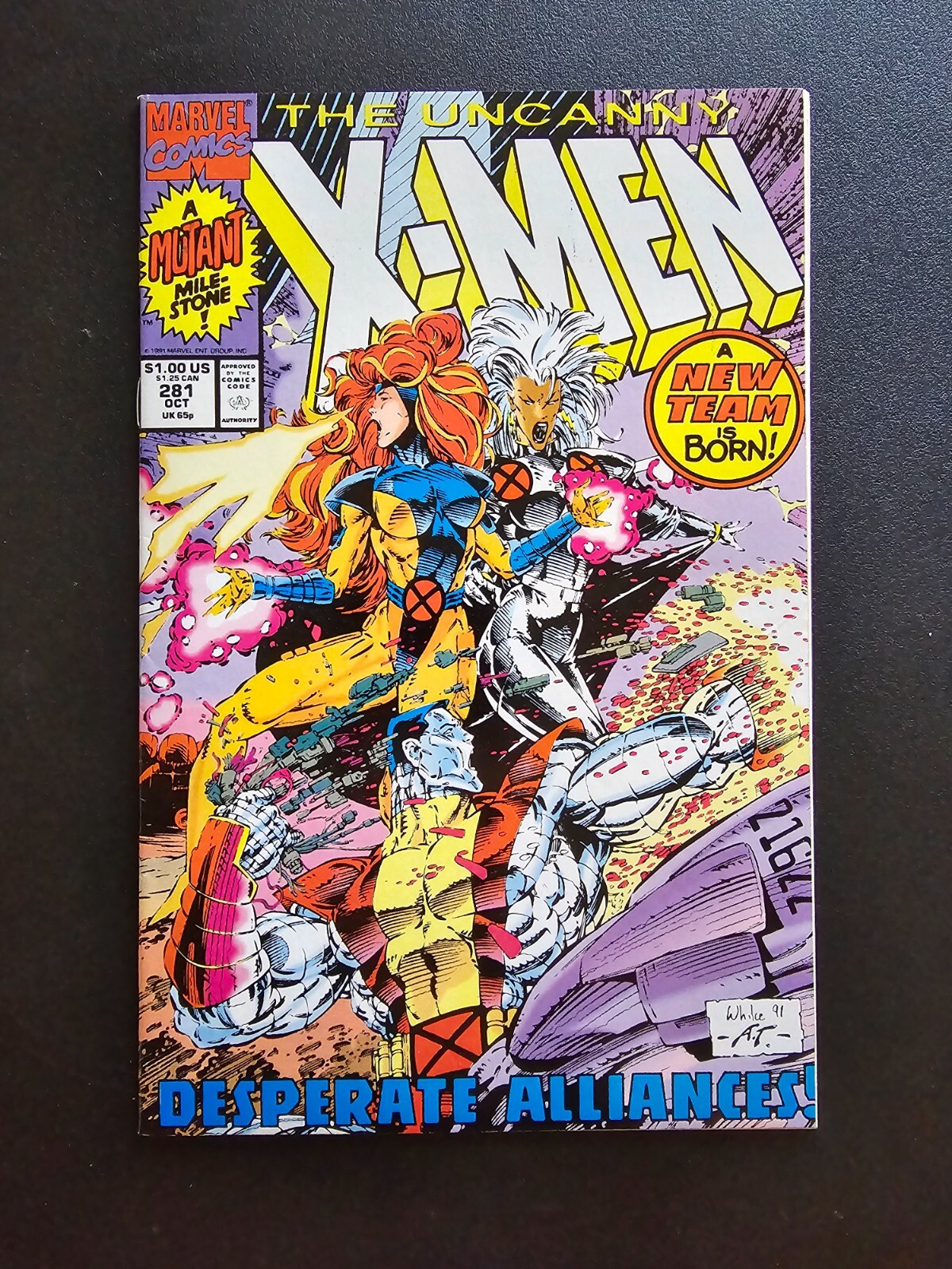 Marvel Comics The Uncanny X-Men #281 October 1991 1st app Trevor ...
