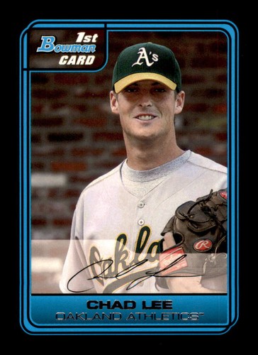 2006 Baseball Bowman 1st Card Chad Lee Oakland Athletics #DP23 Blue RC | eBay