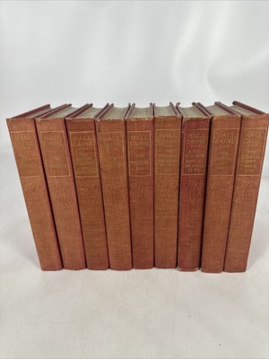 Vintage Greeba Castle Ed. - Hall Caine Set Of 9 Books- 1899- 125a | eBay