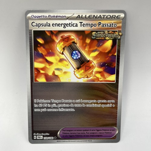 Pokemon Card Energy Capsule Time Passed Holo (IT) | 159-182 Paradox ...