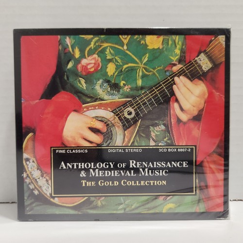 Anthology of Renaissance & Medieval Music The Gold Collection 3 CD Box ...