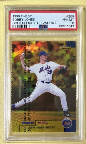 1999 Topps Finest - Gold Refractor #209 Bobby Jones /100 for sale ...