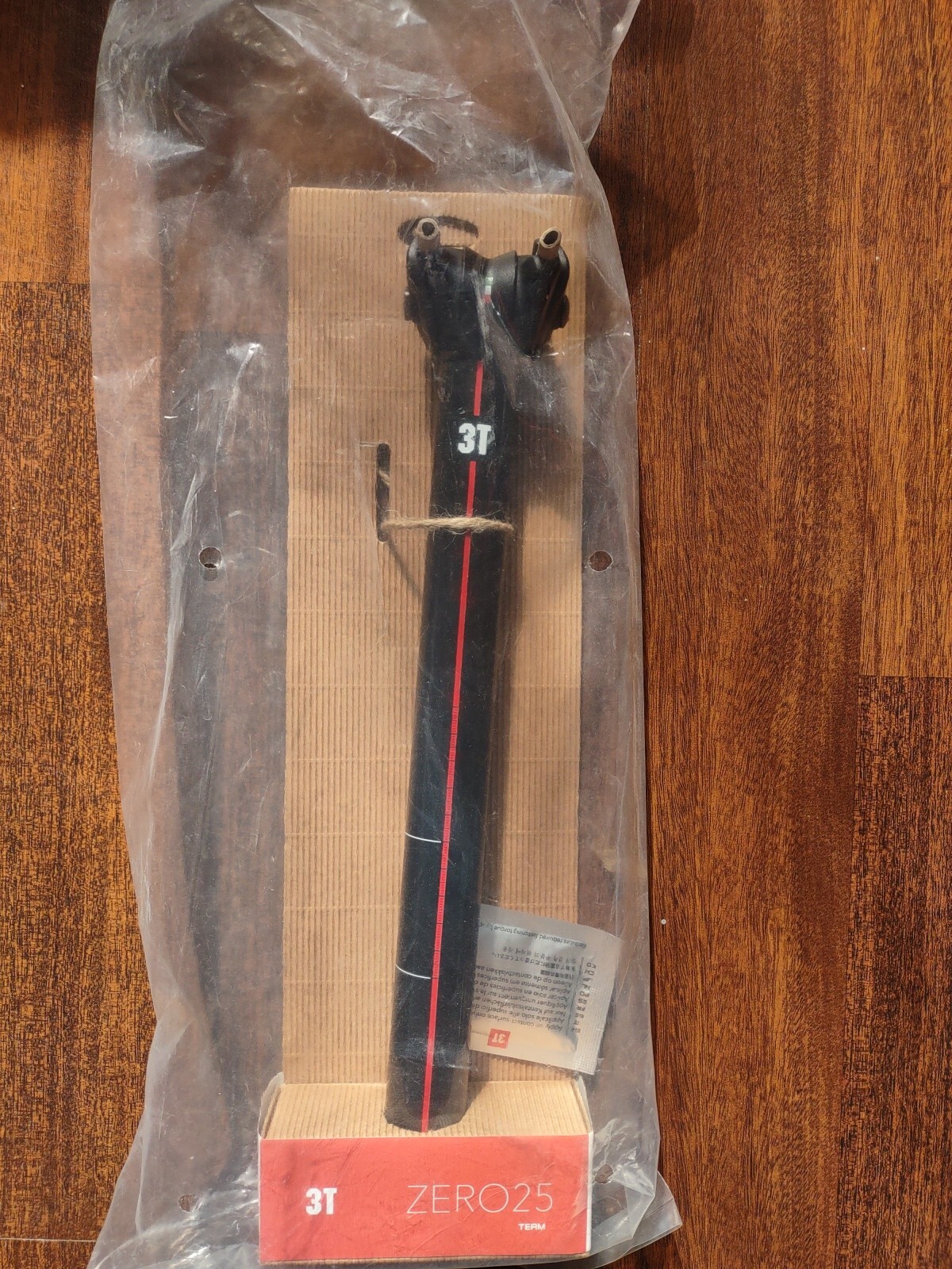 3T ZERO25 Team Carbon Seatpost, Black, 31.6mm x 350mm | eBay