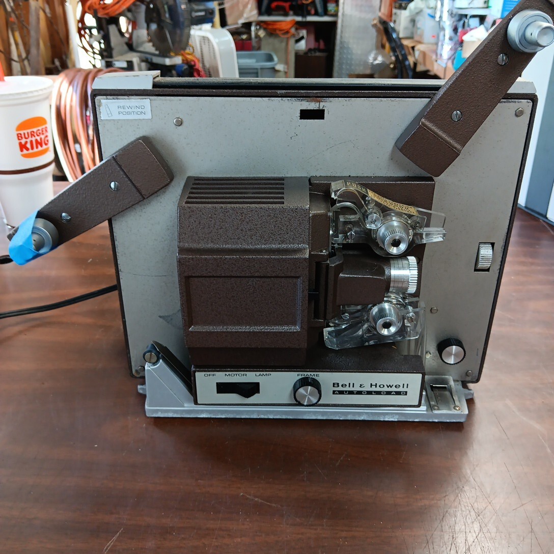 Bell & Howell Autoload Model 356A Super 8 Projector For Parts Or Repair ...