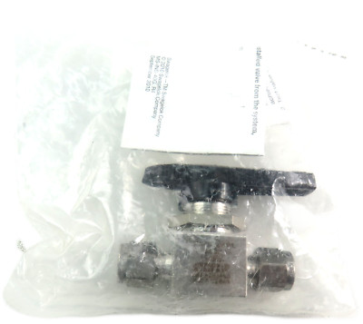 Swagelok SS-43GS4 1/4"ball valve stainless steel 3000 psi 1/4 turn New ...