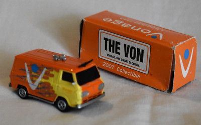 2006 Vonage THE VON Collectible Diecast Car Van in Box Hot Wheels ...