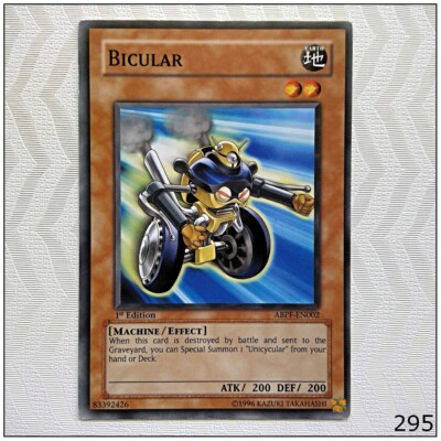 Bicular - ABPF-EN002 - Common 1st Edition Yugioh | eBay Australia