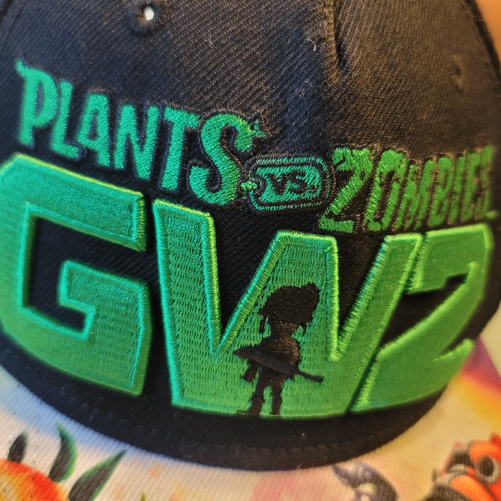 Plants VS Zombies GW2 Video Game Snapback Hat Gamer C… - Gem