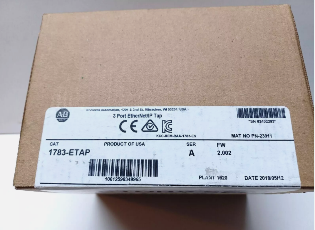 New Factory Sealed AB 1783-ETAP SER A FW 2.002 3 Port Ethernet 1783ETAP ...