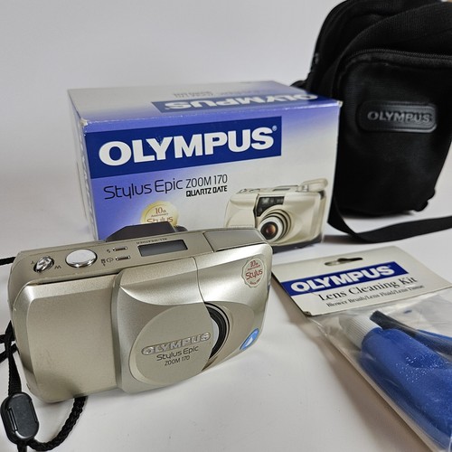 Olympus Stylus Epic Zoom 170 QD 35mm Point & Shoot Film Camera | eBay