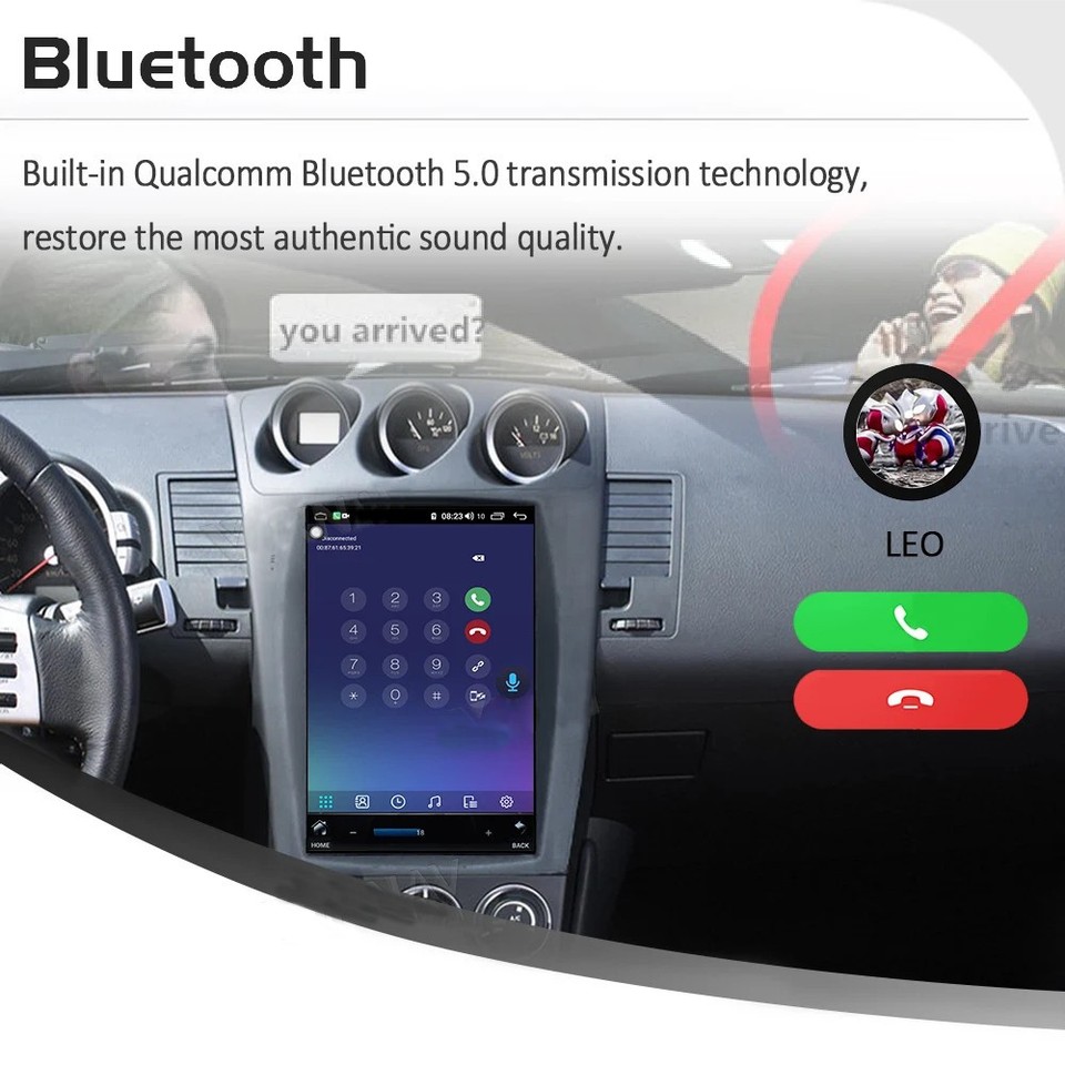 For Nissan 350Z Z33 Android 13 Car Radio Tesla Touch Screen Stereo GPS ...