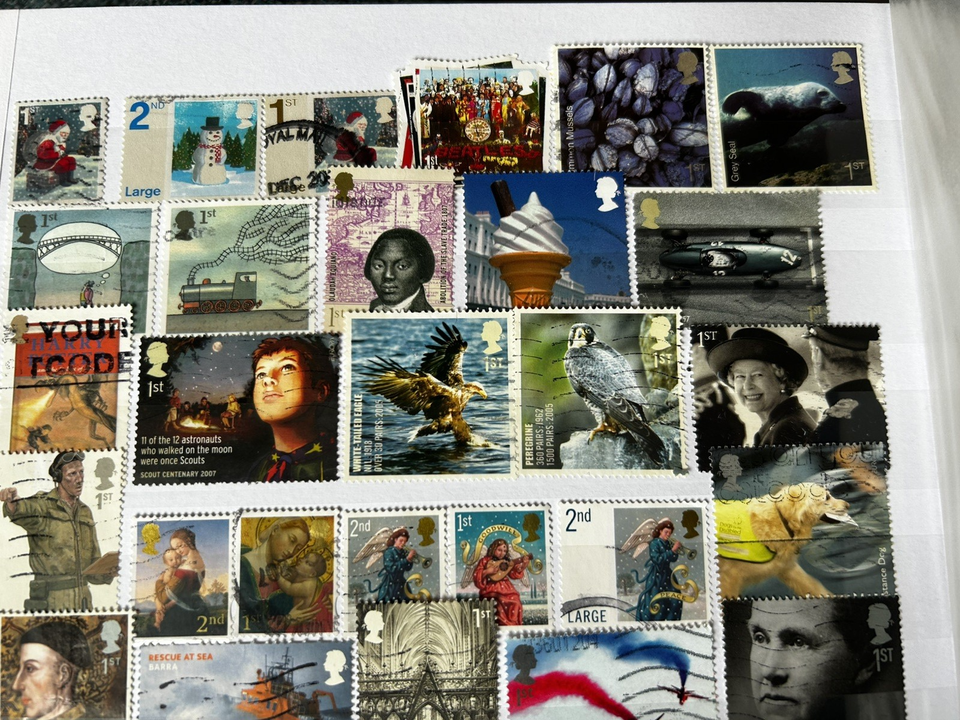 GB Highish Value Commemorative Stamps - small selection - see scans ...