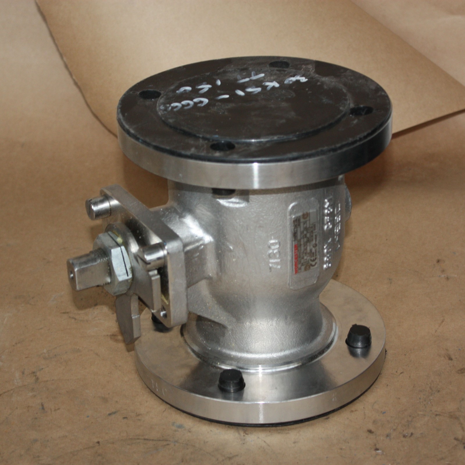 WORCESTER 30 K51-6666TT150150 DN80/65 stainless CL150 BALL VALVE PTFE ...