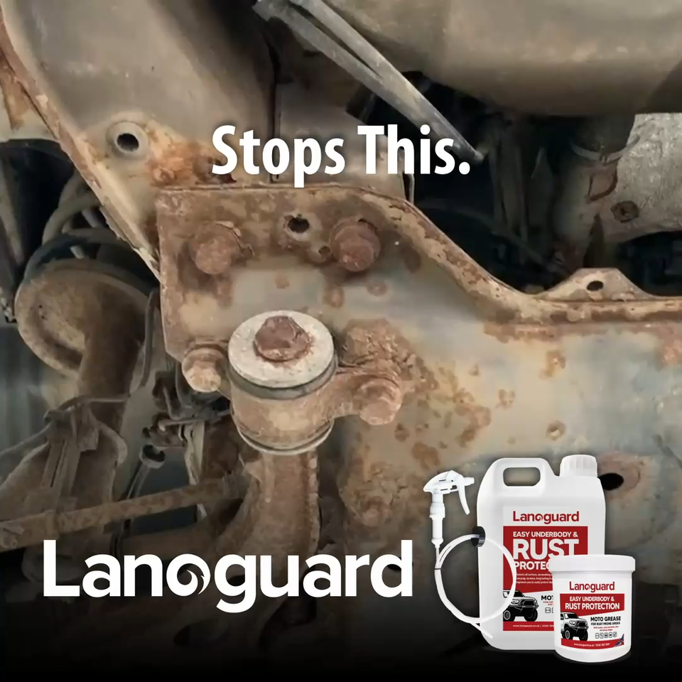 Lanoguard Underbody Rust Protection & Underseal Kit – All-in-One ...