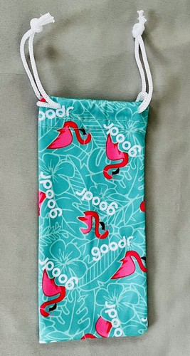 New! GOODR Micro Fiber Soft Sunglasses Flamingo Pouch Case Bag Cleaning ...