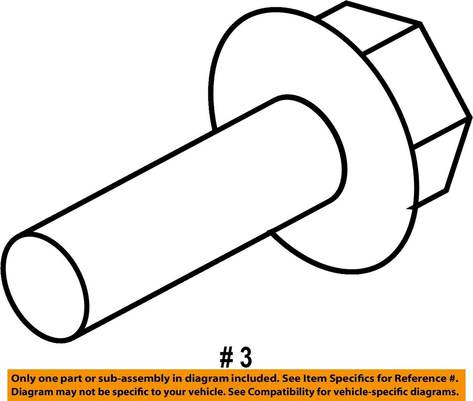 GM OEM 01-17 Acadia Limited Bumper Components-Inner Bracket Bolt ...