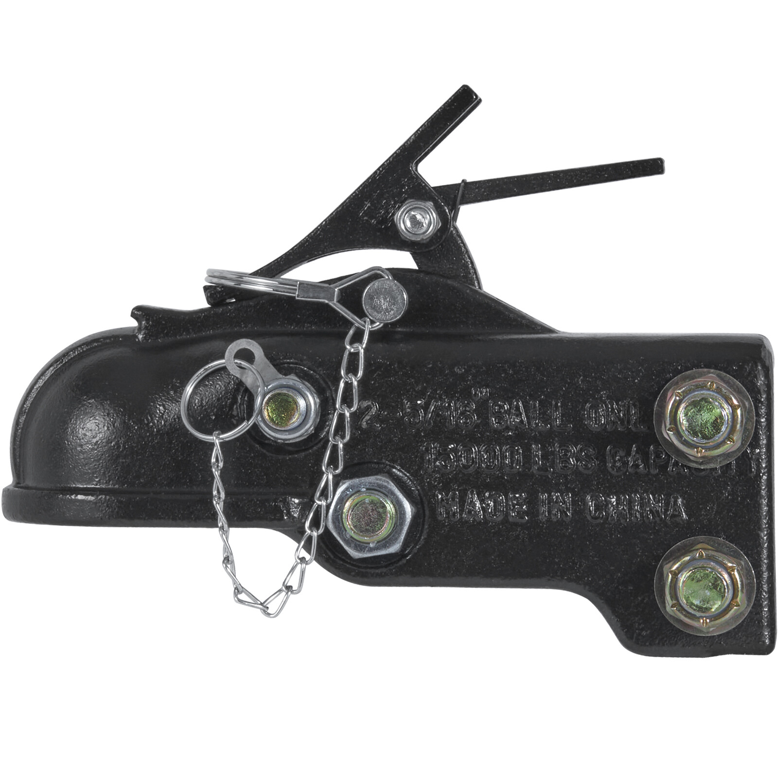 VEVOR Adjustable Trailer Coupler Channel-Mount Coupler 2-5/16" 15000LBS ...