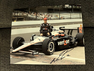Will Power Indy 500 Signed 8 X 10 Photo Indianapolis Autographed 2011 ...