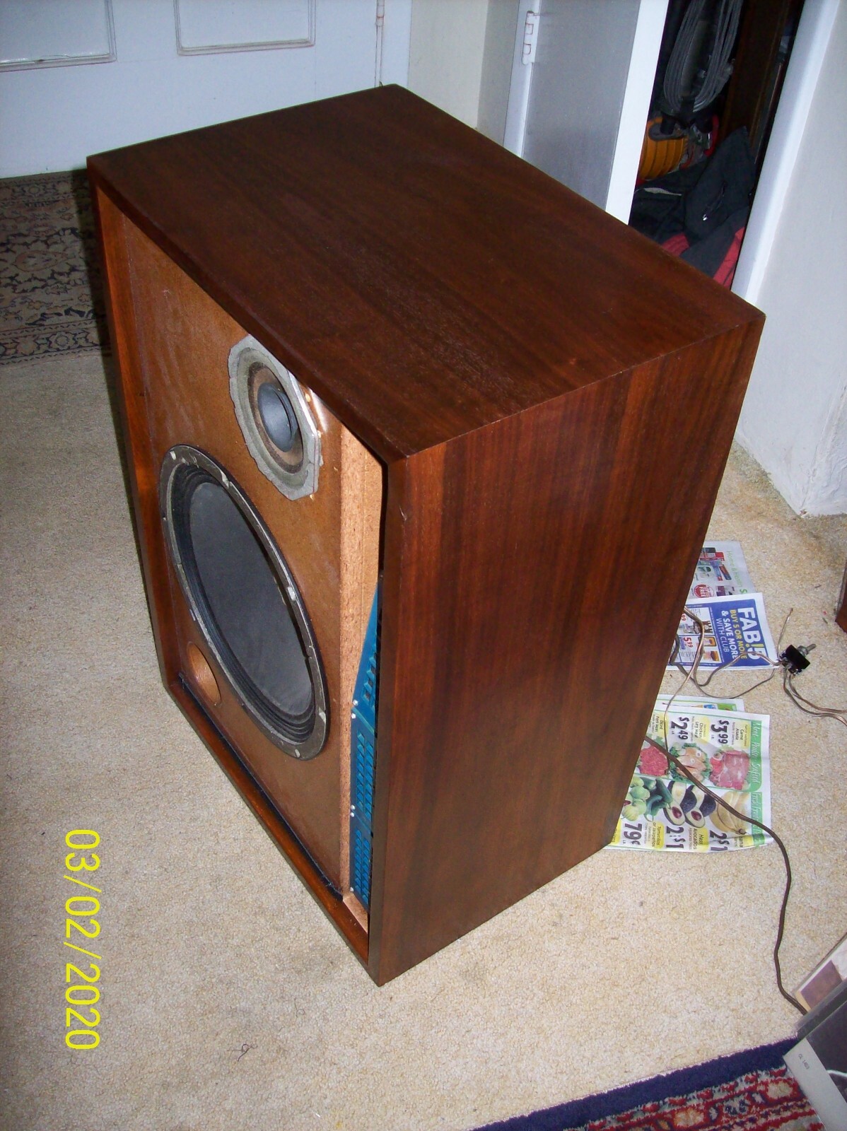 Infinity 2000A Electrostatic Speakers, all original, fully functional 3 ...