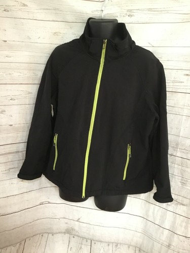 Xersion Women’s Jacket Zipper Front Black Long Sleeve | eBay