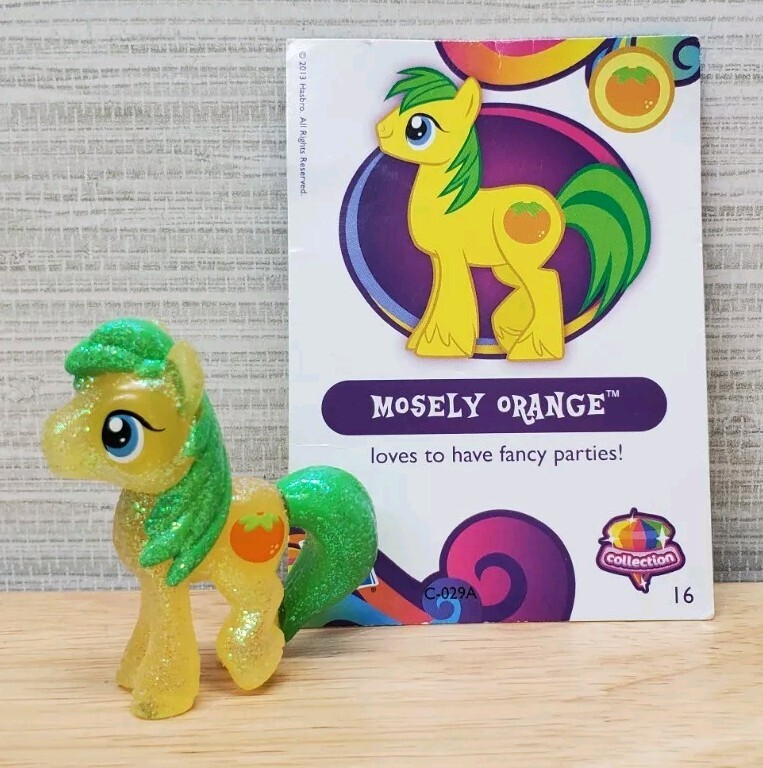 My Little Pony FIM Diamond Crystal Wave 10 MLP Mystery Mosely Orange ...