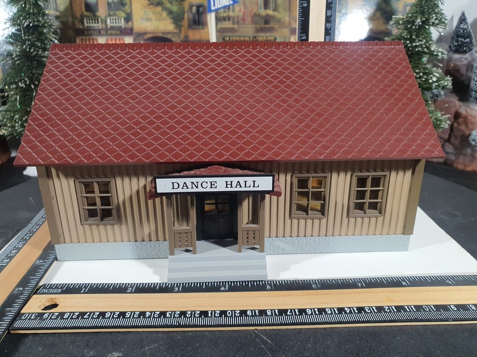 O Scale Building Dancing Hall For Your Train Layout Train Depot | eBay