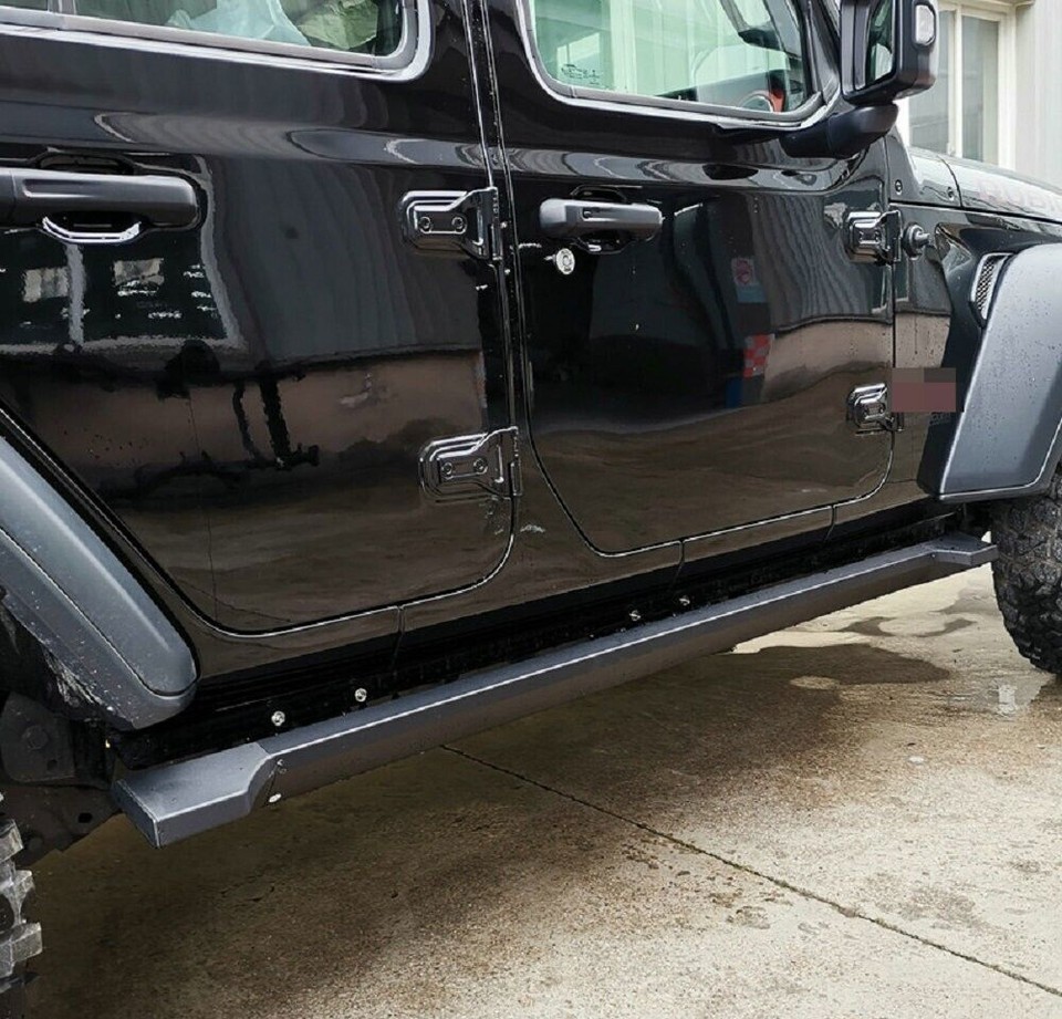2PCS Power Side Step Electric Running Boards Fits For Jeep Wrangler JL ...