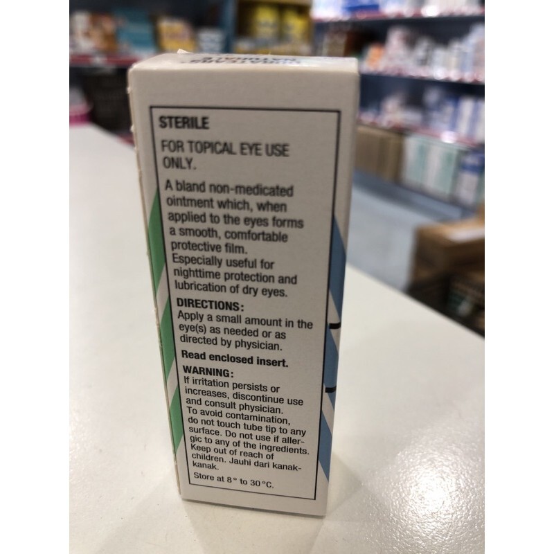 2 X Alcon Duratears Dry Eye Therapy Sterile Ocular Lubricant Ointment 3 ...