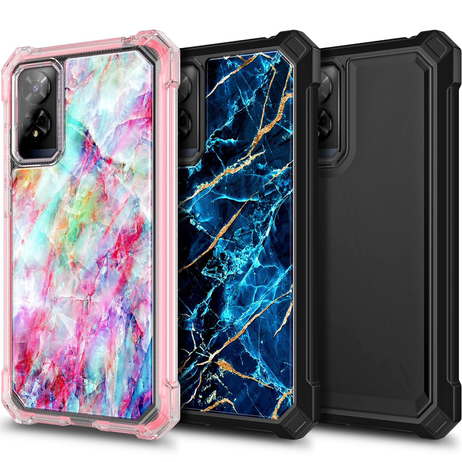 For TCL 50 XE NXTPAPER 5G (T614WS)Case Full Body Cover Built-In Screen ...