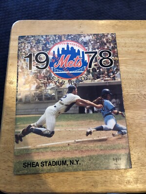 1978 New York Mets Official Yearbook MLB Baseball John Stearns | eBay