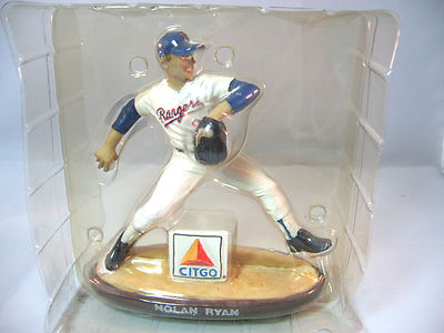 Nolan Ryan Citgo Texas Rangers Figurine Statue 6.5" tall NIB Hooks ...