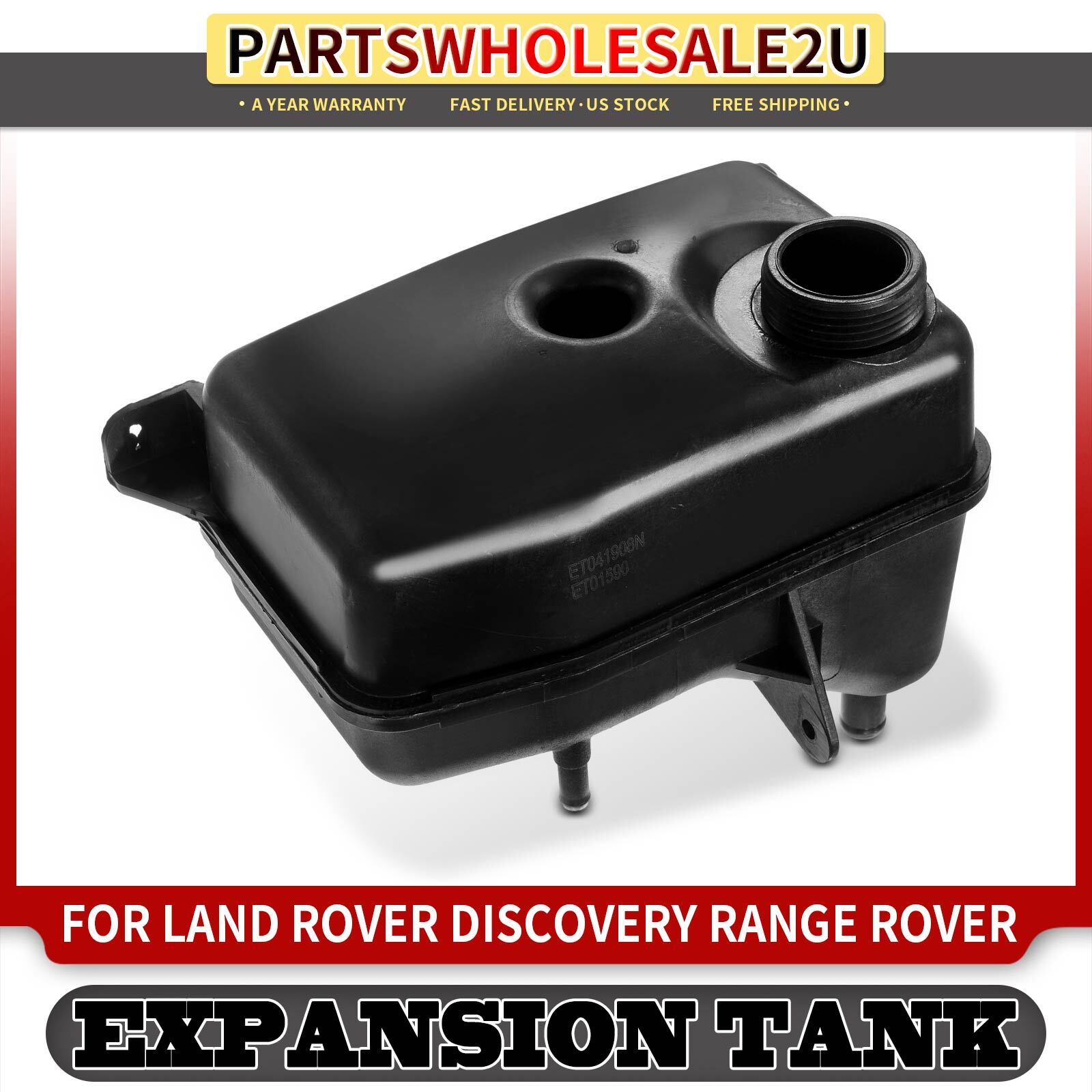 Pressurized Coolant Reservoir for Land Rover Range Rover 90-95 ...