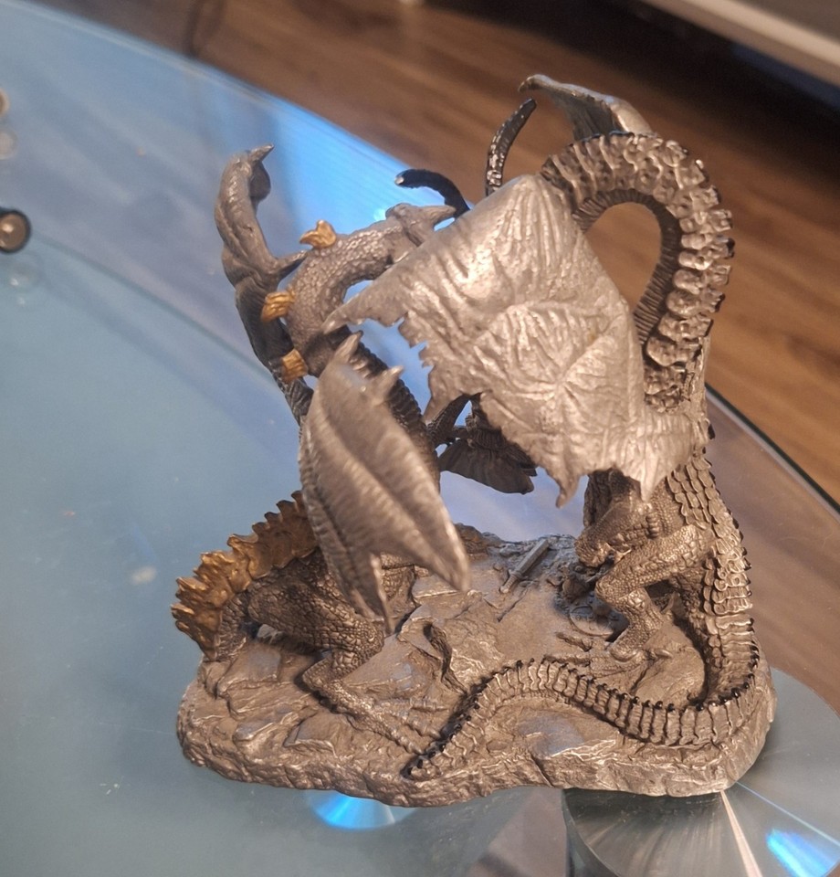 Dungeons and Dragons Bob Olley Make A Wish Pewter Sculpture Vintage ...