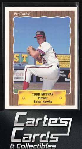 Todd McCray 1990 ProCards #3307 Boise Hawks | eBay