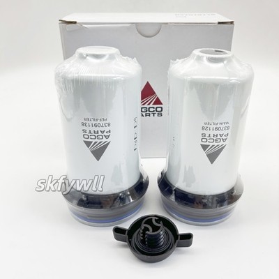 Diesel Fuel Filter Kit 837091128 For Massey Ferguson 4607M 4609M 4610M ...
