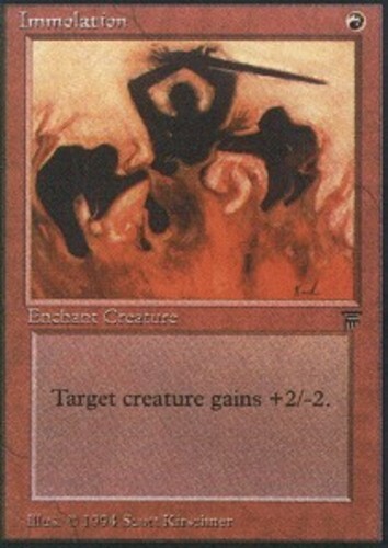Immolation PL/MP, English MTG Legends | eBay