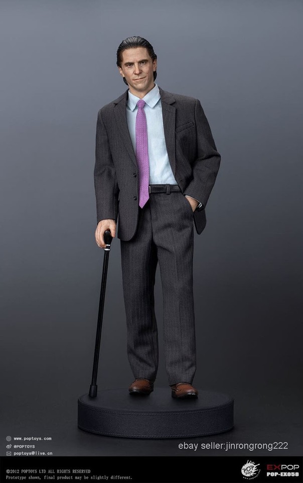 POPTOYS 1/6 Scale Smiling President Batman Bruce Wayne Action Figure ...