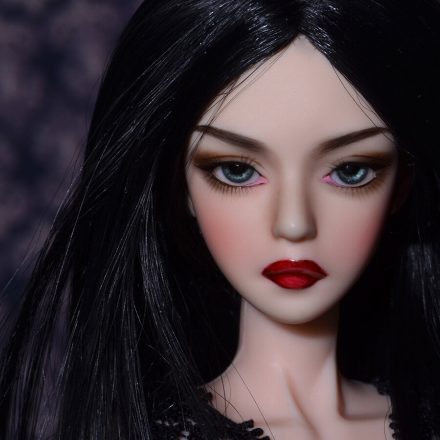 12" Basic Gem Doll - Ready To Wear Dona (Normal Skin + Black) Instant ...