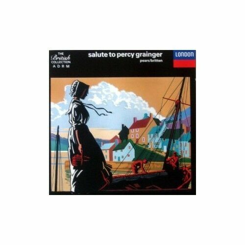 Salute to Percy Grainger: Pears/Britten by Sir Peter Pears. LIKE NEW ...